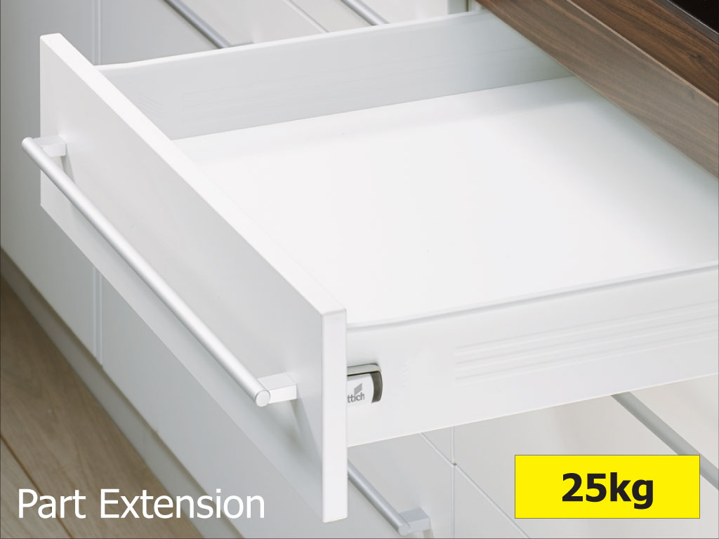 Hettich MultiTech Drawer Set 86mm White | Woodworking Machinery ...