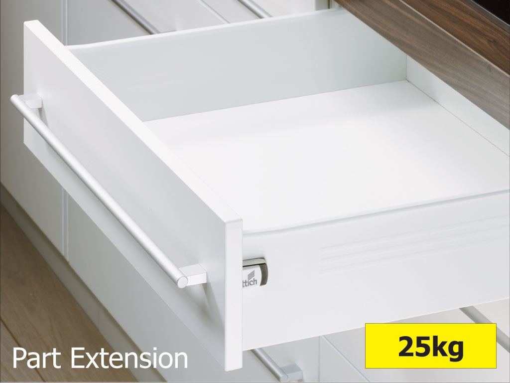 Hettich MultiTech Drawer Set 118mm White | Woodworking Machinery ...
