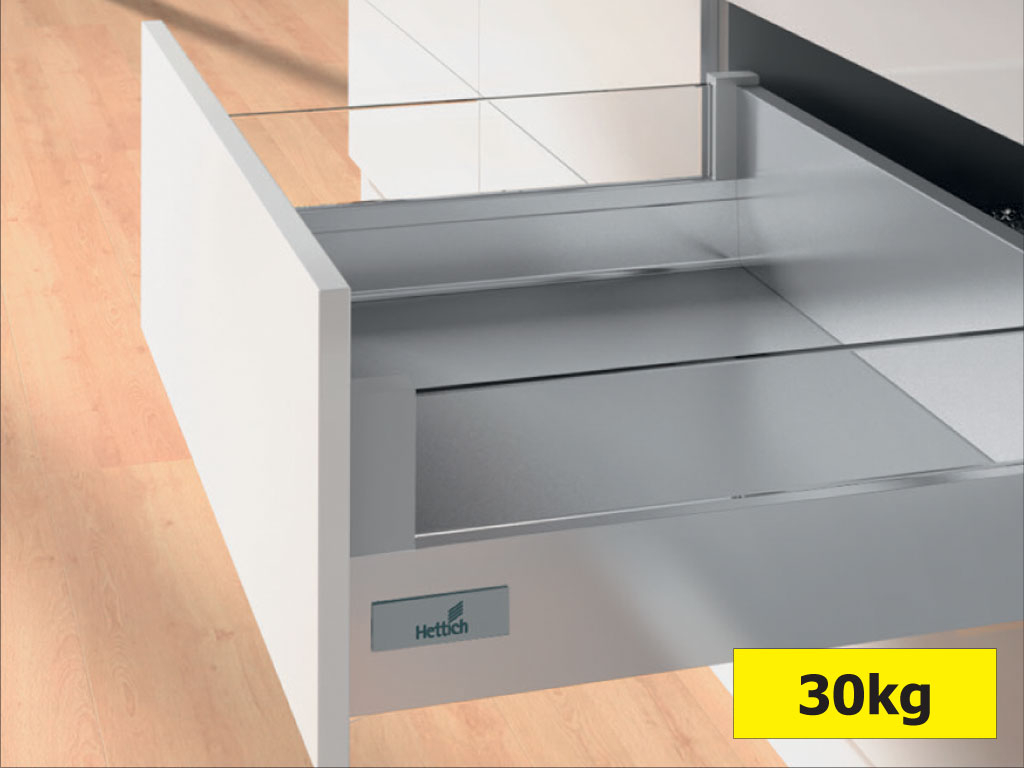 Hettich InnoTech Atira Glass Side Panel 144mm | Additional Items ...
