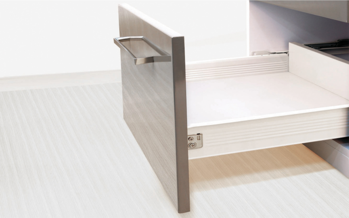 Metal Sided Drawer Box | Single Wall Drawer Box | Drawer Systems ...