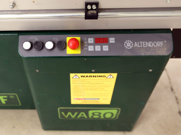 ALTENDORF WA80 3200MM PANEL SAW | Sawing and Sizing | Used Machinery ...