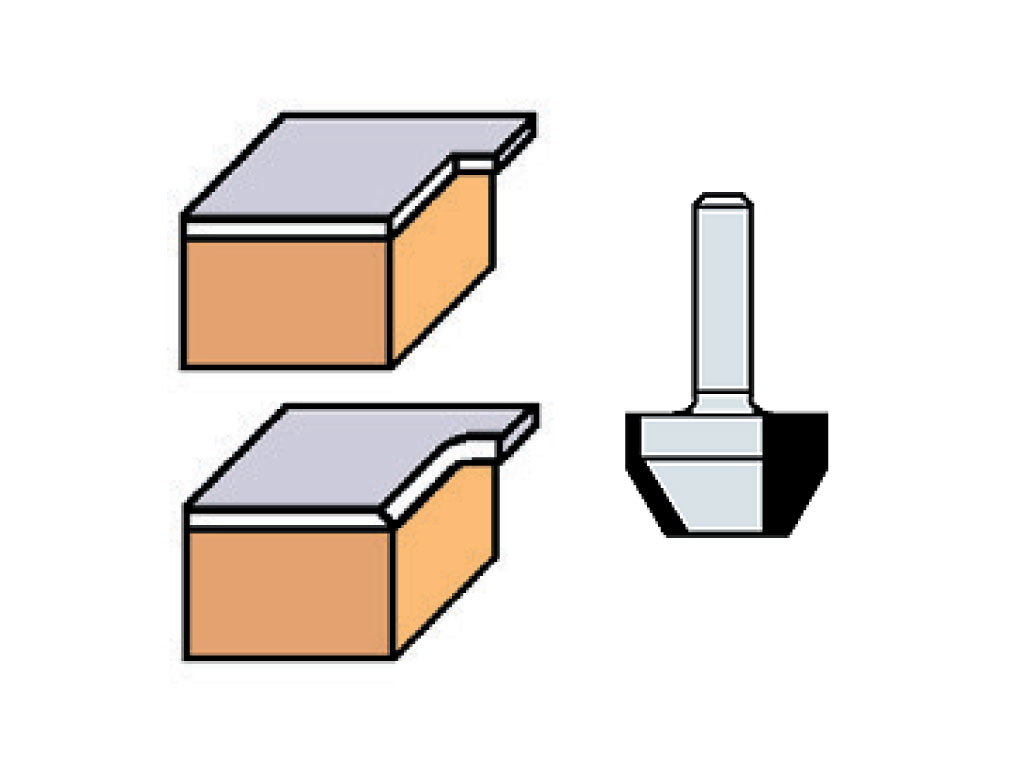 Flush / Bevel Cutter Combination | Router Cutters | Accessories | Hand ...