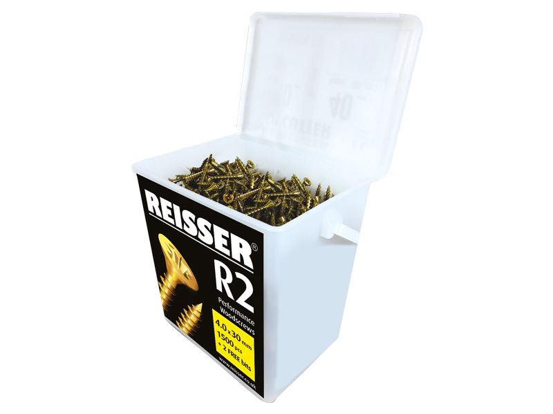 R2 WOOD SCREW TUBS CKS POZI Y/T | R2 Wood Screws Tubs | Reisser Screws ...