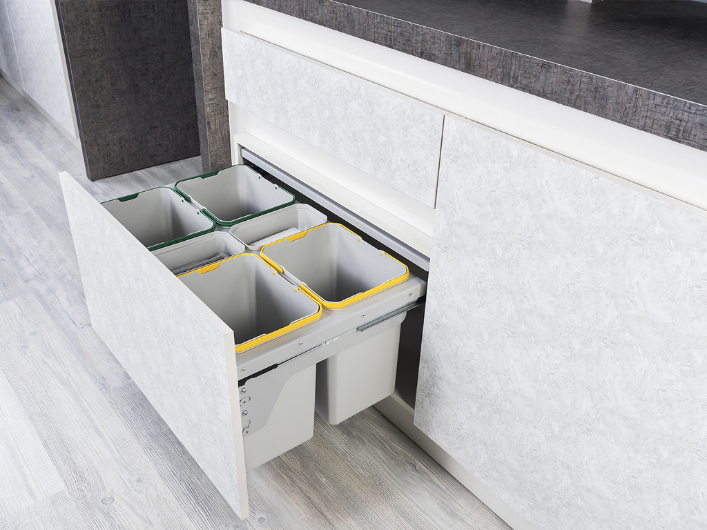 Waste Bins | Kitchen Storage | Components | Woodworking Machinery ...