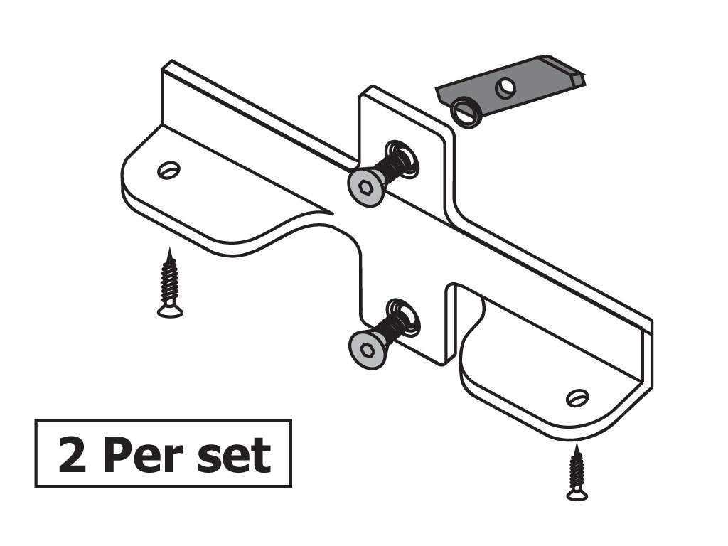 Shelf Support Bracket - Board | AMS - Modular Storage System | Bedroom ...